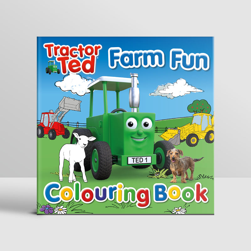 Farm Fun Colouring Book Tractor Ted