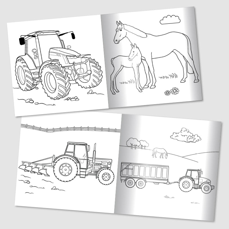 Farm Fun Colouring Book – Tractor Ted